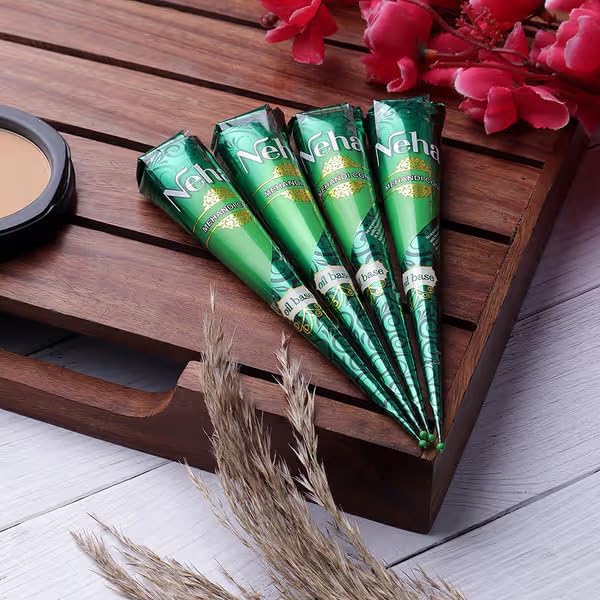 Buy Neha Mehndi Cone - Natural Henna for Beautiful Designs – The Ritzi ...